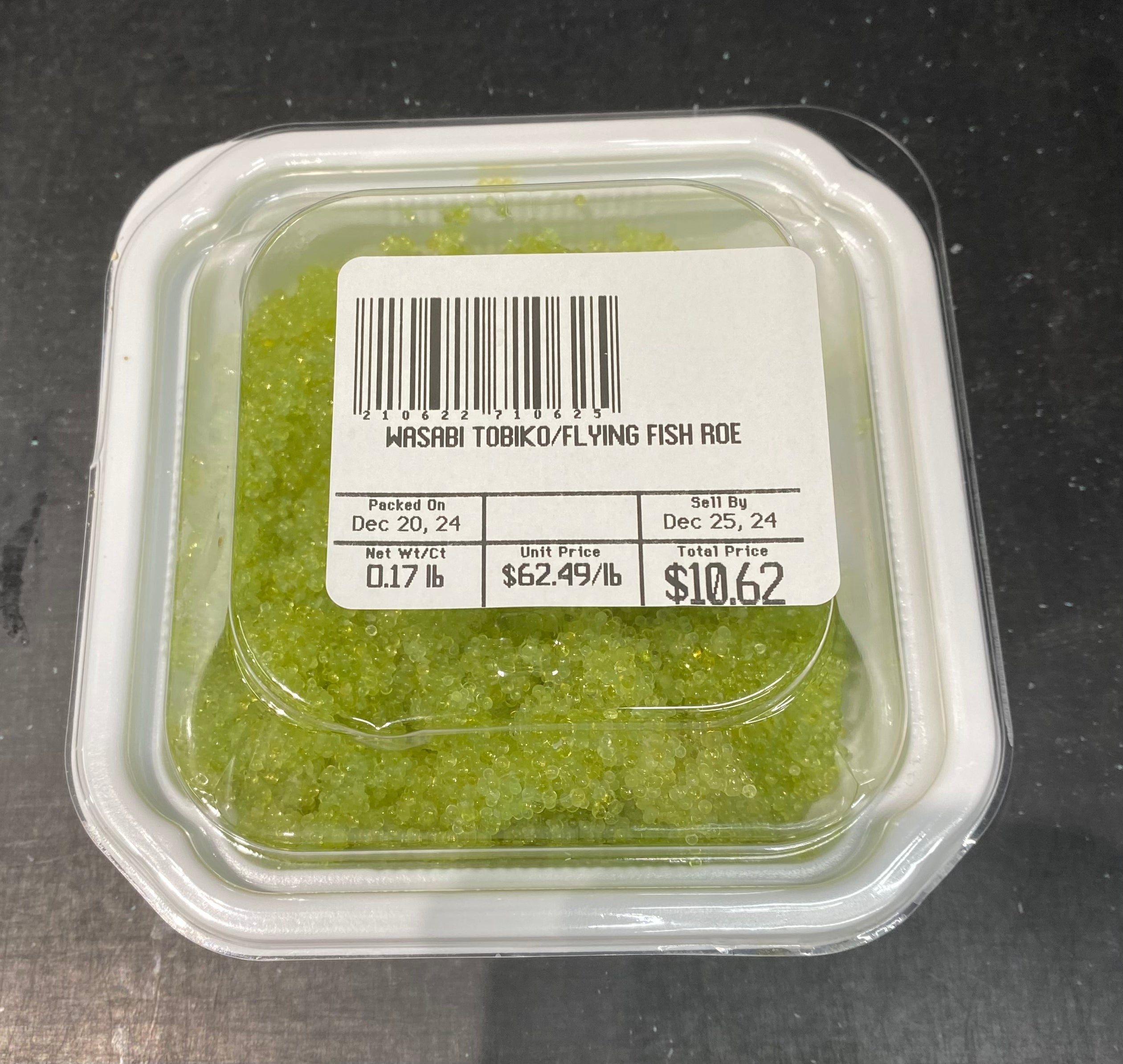 WASABI TOBIKO/FLYING FISH ROE | Tomo's Mart