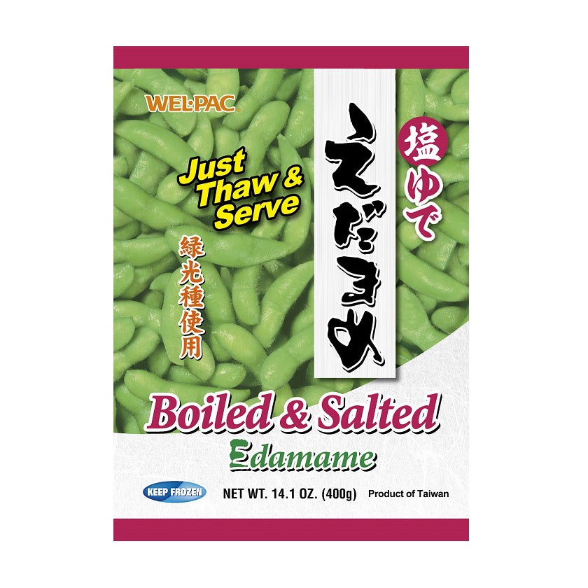 WELPAC BOILED&SALTED EDAMAME RYOKKO | Tomo's Mart